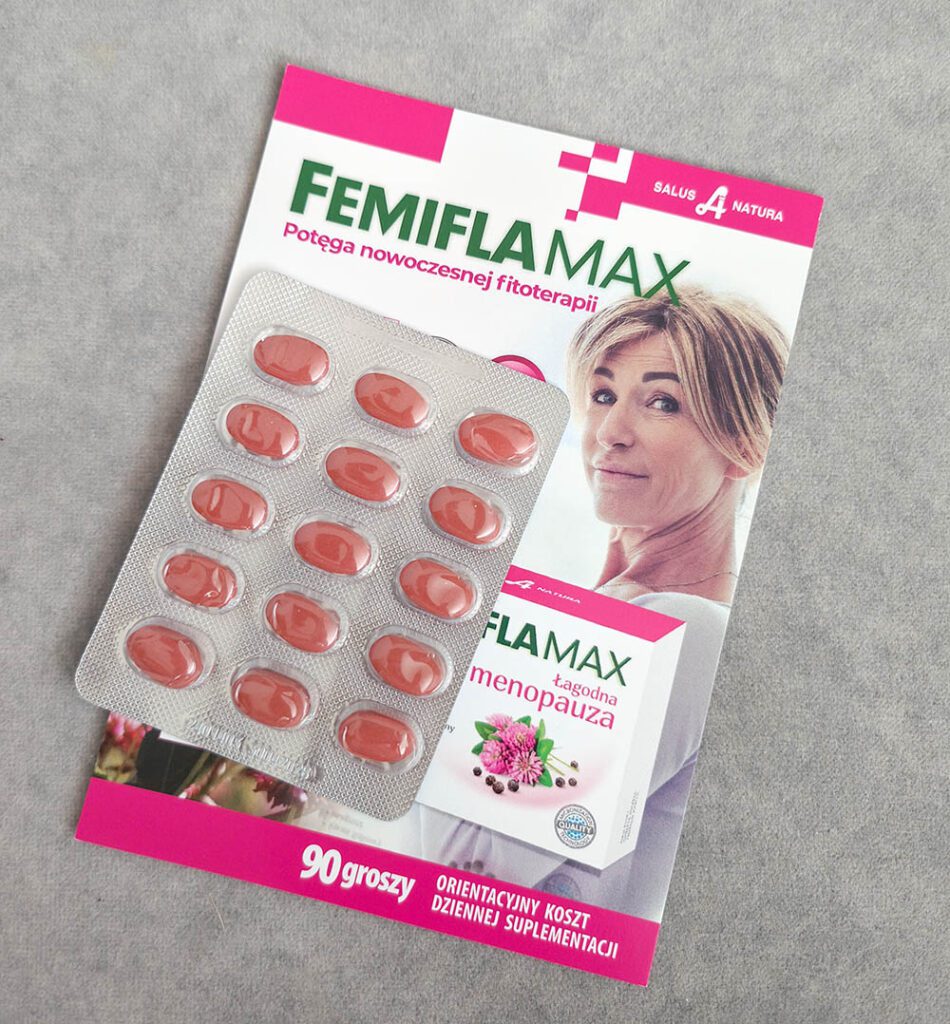 Darmowe próbki suplementu na menopauzę Femiflamax - Zakupersi