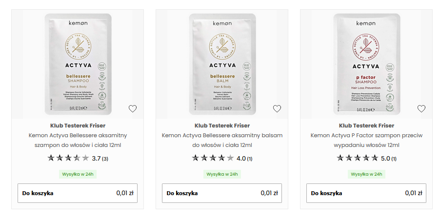 Darmowe próbki kosmetyków od Friser - Zakupersi