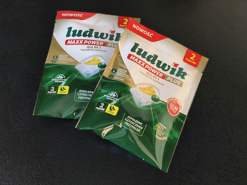 Ludwik rozdaje darmowe próbki kapsułek do zmywarki - Zakupersi